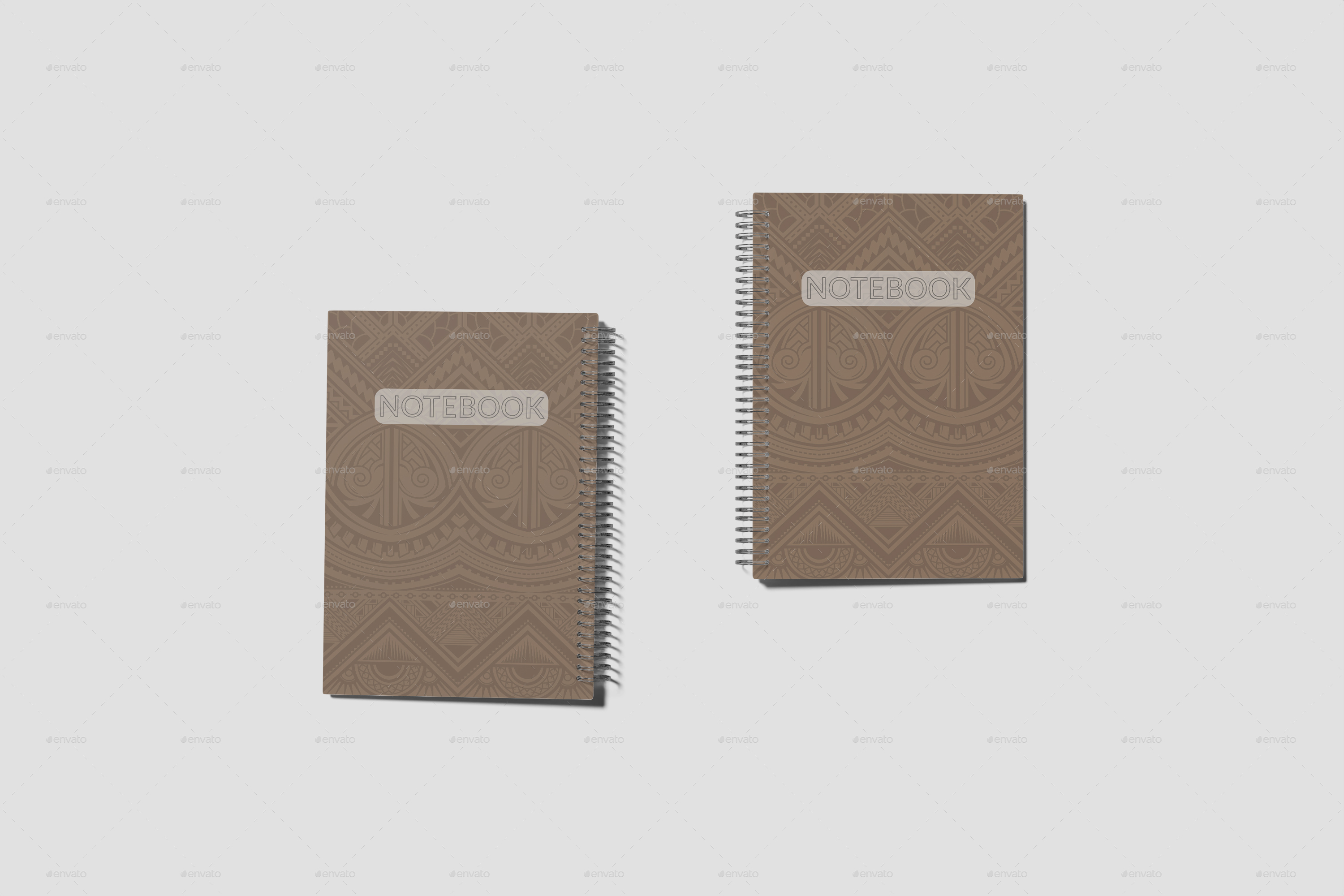 A5 Spiral Notebook Mockup, Graphics | GraphicRiver